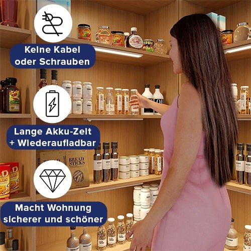 LumiSense™ – Intelligente Magnet-LED-Leuchte